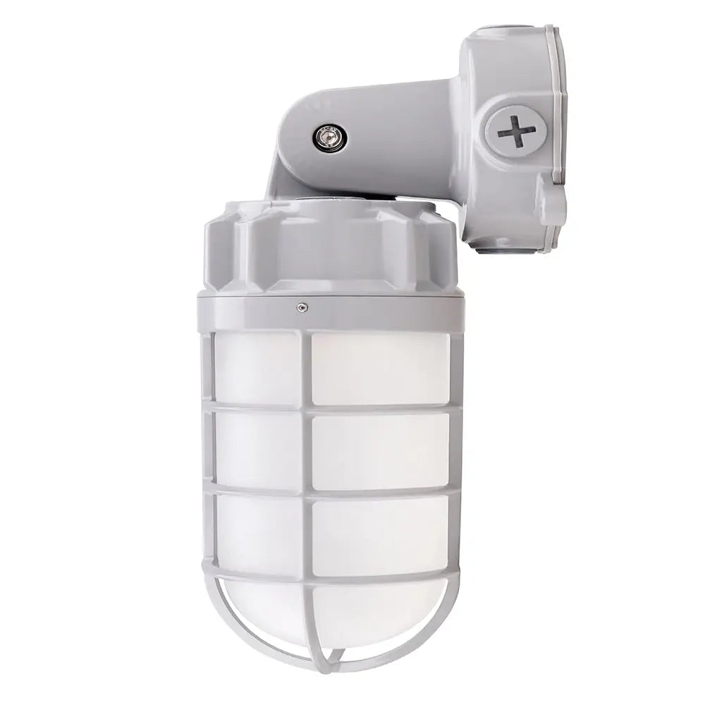 21W Vapor Tight LED Jelly Jar Light 2562 Lumens Ceiling Mount 5000K-UL