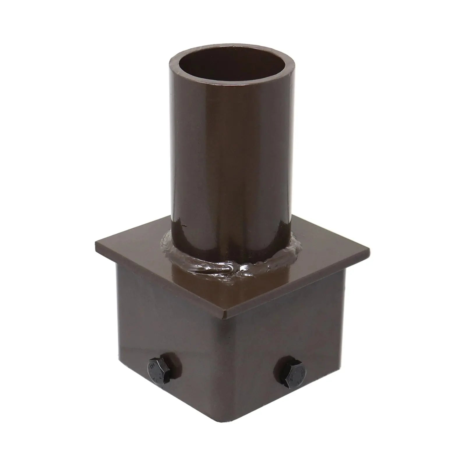 4 Inch Square Pole Bracket Tenon Adapter, Tenon Pole Bracket, Pole Top